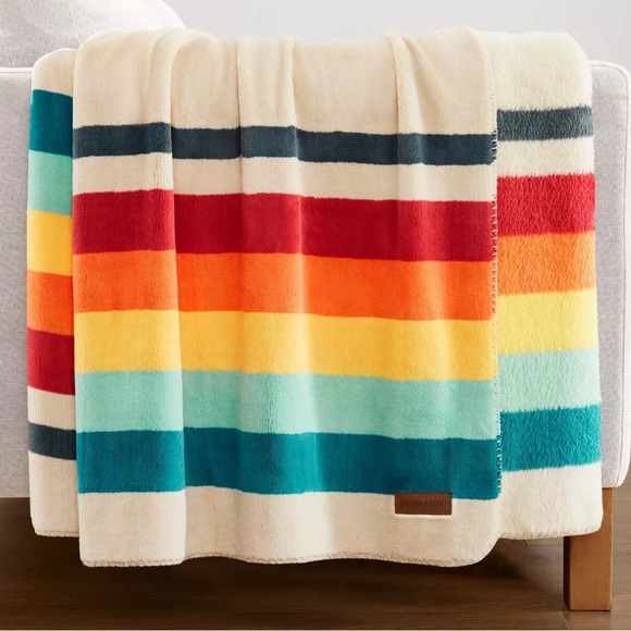 Pendleton | Bedding | Pendleton Plush Throw 5 X 70 Mount Foraker Super ...